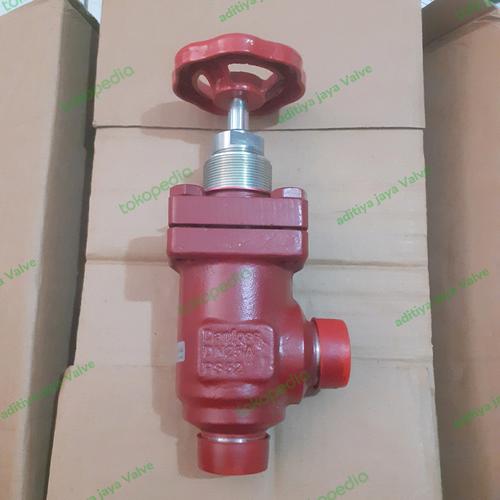 Jual danfoss stop valve/angle valve SVA DN 25A(1") PS 52 weld/las asli ...