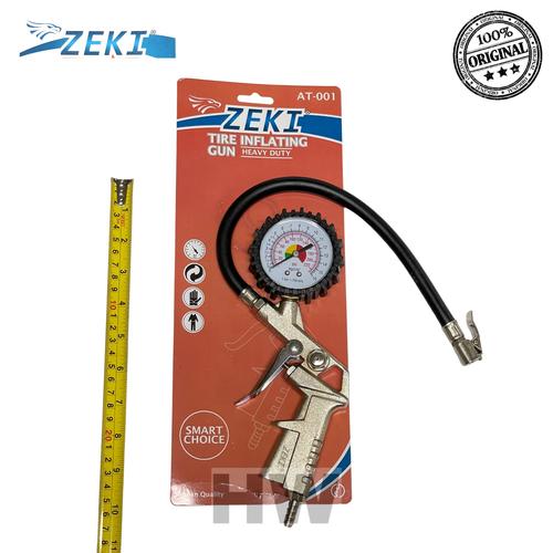 Jual Tire Inflating Gun Pompa Alat Pengisi dan Pengukur Angin Zeki AT ...