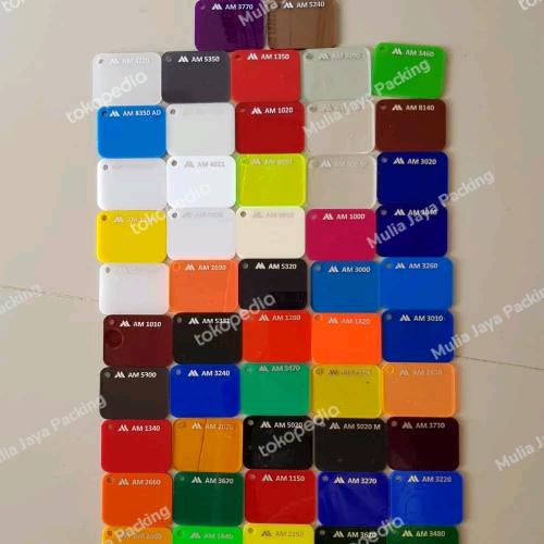 Jual Acrylic susu,hitam,merah,kuning,biru,abu-abu dan warna lainnya 5mm ...