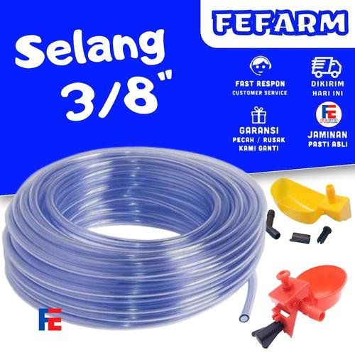 Jual Selang Air Bening 3/8 TEBAL Transparant Bening 3/8 - Kab ...