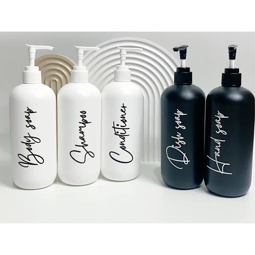 Jual Botol HITAM / PUTIH N24 doff 500ml STIKER BLACK WHITE EDISI ...