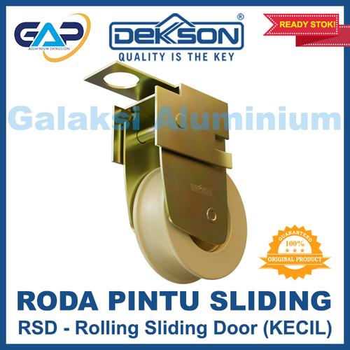 Jual Roda Pintu Sleding Geser Roller Sliding Door Dekson RSD Kecil ...