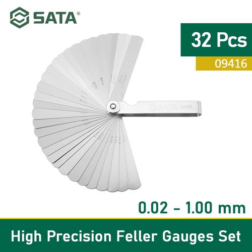 Jual Feeler Gauge Fuller Gauge alat Pengukur Setelan Klep SATA 09416 ...