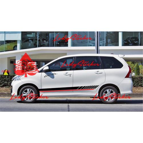 Jual CUTTING STICKER AVANZA STIKER MOBIL TOYOTA AVANZA VELOZ SIGRA ...