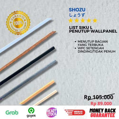 Jual List Siku L Penutup Wallpanel WPC - Putih - Jakarta Barat - Shozu ...