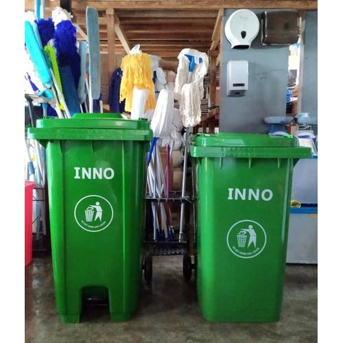 Jual Dustbin 240/120 Liter Pedal / Tanpa Pedal - Tong Tempat Sampah 2 Roda - 240-TanpaPedal ...