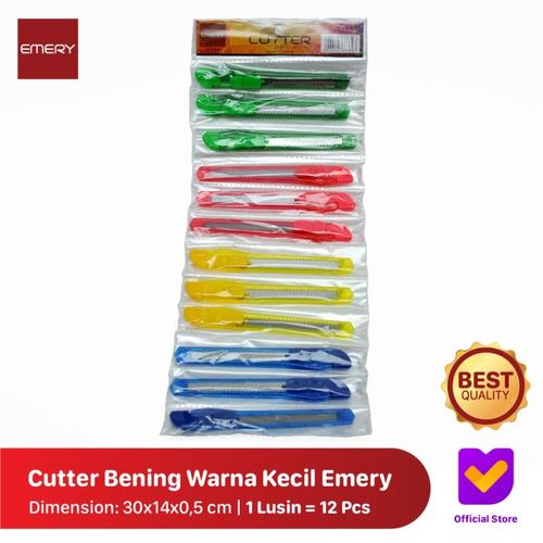 Jual CUTTER BENING WARNA KECIL EMERY (1 PCS ) - Jakarta Barat - Emery ...