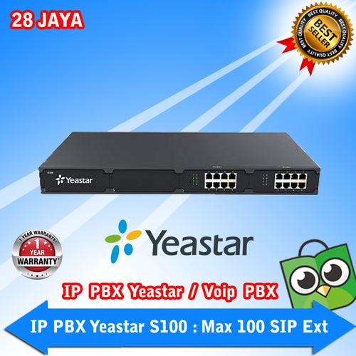 Jual IP PBX Yeastar S100 VOIP PBX - MAX 100 SIP EXT - Jakarta Pusat - NURSECALL TEKNIK | Tokopedia