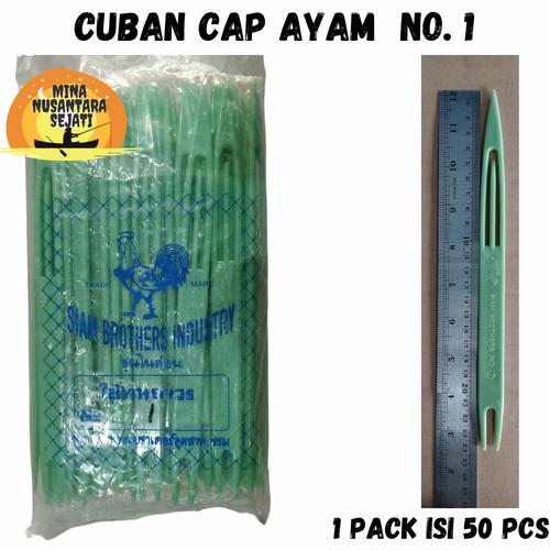 Jual Jarum cuban jaring cap ayam no 1 & 2 - harga per bungkus - 1 ...