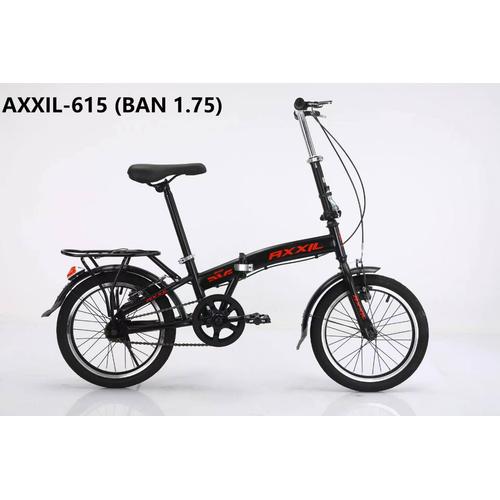 Jual Sepeda lipat 16 inch folding murah berkualitas - Hitam Biru - Kab ...