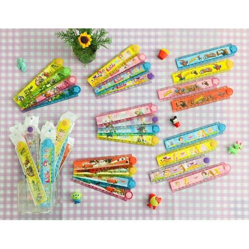 Jual PENGGARIS LIPAT 30CM FANCY / PENGGARIS KARAKTER LUCU - FROZEN ...