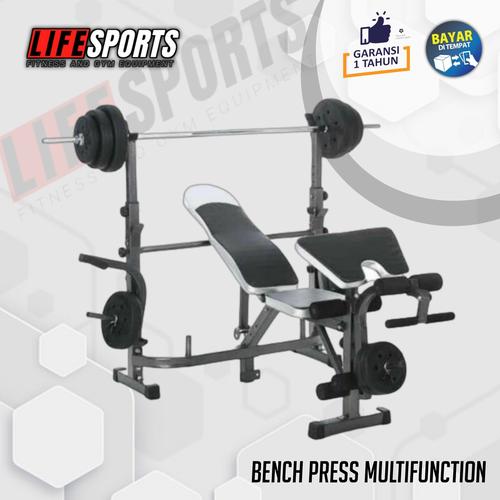 Jual Bench Press Multifungsi Butterfly Plus Beban Stik original - Kab ...