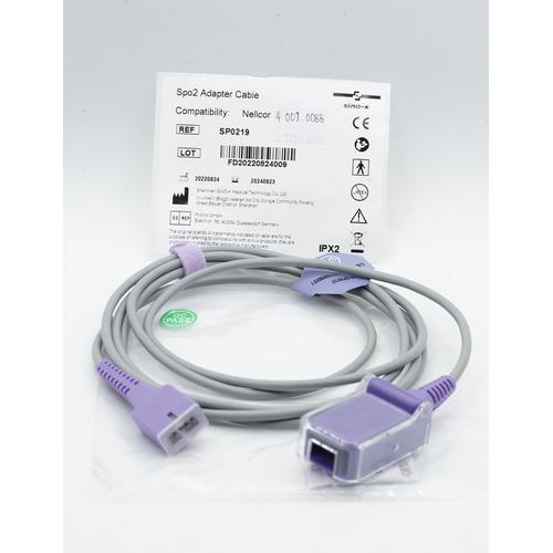 Jual SINO-K Kabel Nellcor SPO2 Adapter Extension Cable 9 Pin2.2M ...