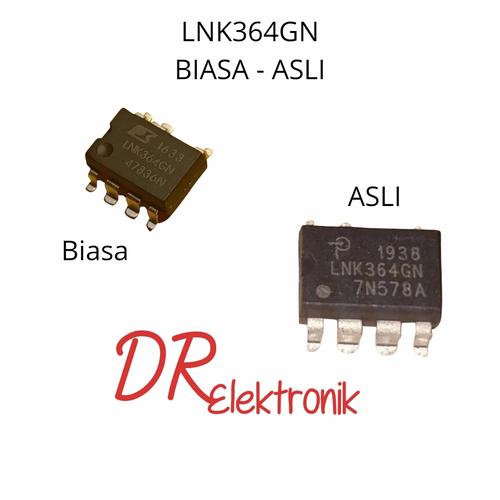 Jual IC LNK 364 GN original dan biasa asli LNK364 LNK364G LNK364GN SMD - ASLI - Kota Depok - DR ...