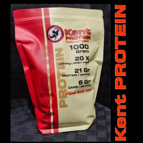 Jual KENT PROTEIN 1KG WHEY PROTEIN LOW BUDGET 100% ROASTED SOY BEAN ...
