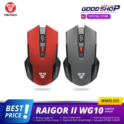 Jual Fantech RAIGOR II WG10 Mouse Wireless Gaming - White - Jakarta ...