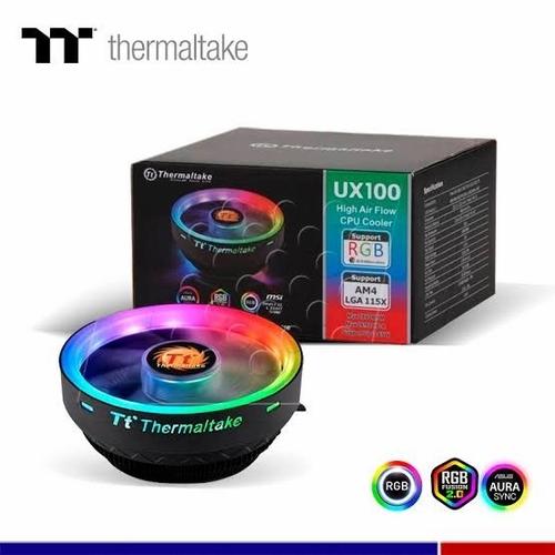 Jual THERMALTAKE UX100 ARGB CPU COOLER / UX 100 AIR COOLER - Kota Medan ...