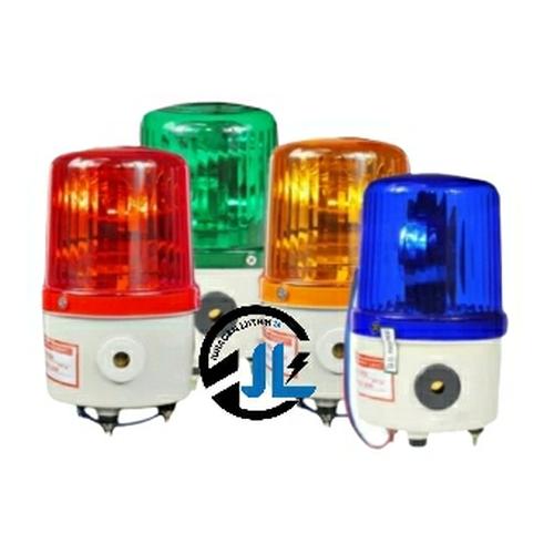 Jual Warning light 4inch 12v 24v220 Lampu rotary 4"non buzzer-kuning ...