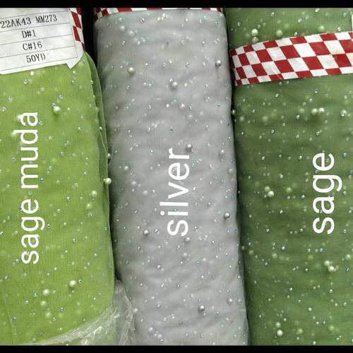 Jual kain tile mutiara meteran bidang 150 cm(HARGA PER 0,5 METER ...