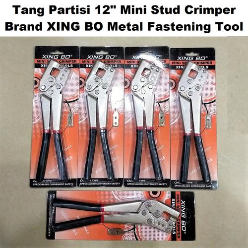 Jual Tang Partisi 12" Mini Stud Crimper Brand XING BO Metal Fastening Tool - Kota Batam ...