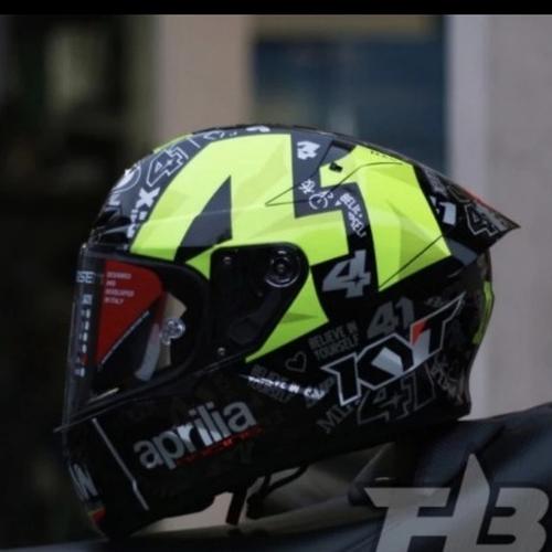 Jual Helm KYT TT Course Espargaro 2021 Matt Repaint TT Course - M ...
