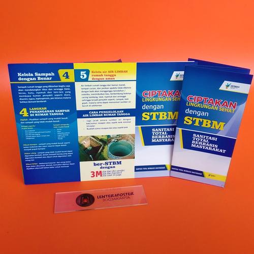 Jual Leaflet STBM - Brosur Kesehatan Sanitasi Masyarakat - Kab. Sleman ...