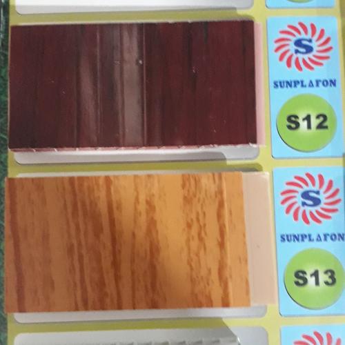 Jual Plafon pvc premium coklat / plapon pvc / pvc - S07 6m - Kota ...