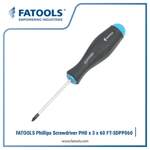 Jual FATOOLS PH#0 Phillips Screwdriver SDPP060 Obeng Plus - Jakarta ...