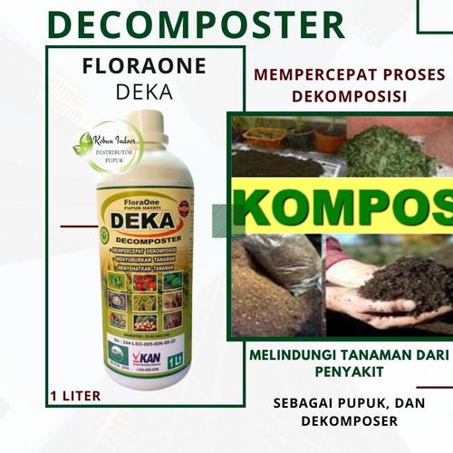 Jual Pupuk Hayati Decomposer FloraOne DEKA, Pengurai Organik untuk ...