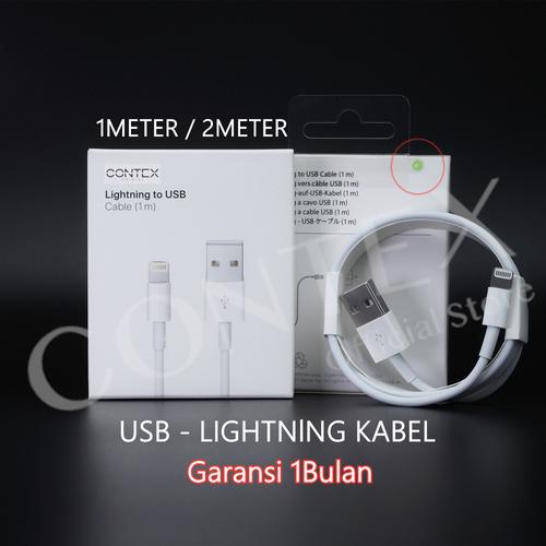 Promo Kabel iPhone Cable Data lightning to USB 1M/2M Original - Kabel ...