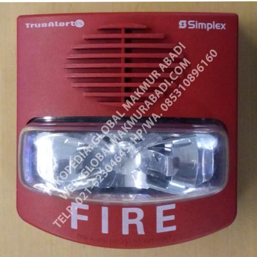 Jual SIMPLEX 4906 9127 TRUEALERT CONVENTIONAL FIRE ALARM HORN STROBE ...