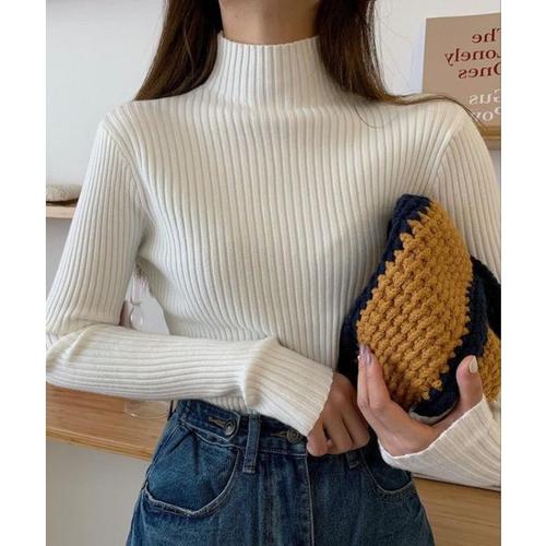 Jual HEYGLORIS Inner Manset Rajut Wanita Lengan Panjang Kerah Tinggi ...