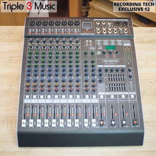Jual Recording Tech RT Exclusive 12 eklusiv 12 Mixer Audio Usb ...