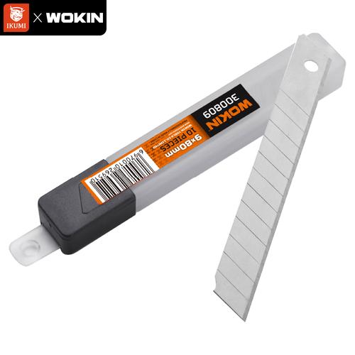 Jual 10pcs Isi Ulang Cutter/Refill Blade Set Wokin 9x80x0.4mm - Jakarta ...
