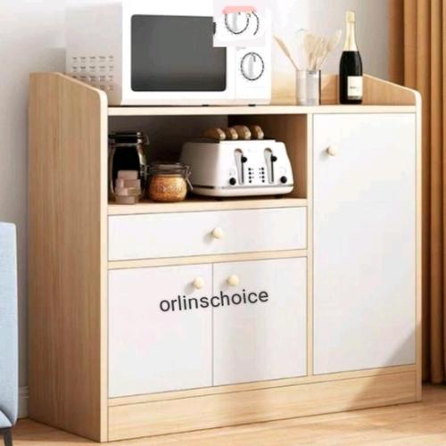 Jual Rak dapur multifungsi buffet rak dapur modern Aesthetic -Via ...