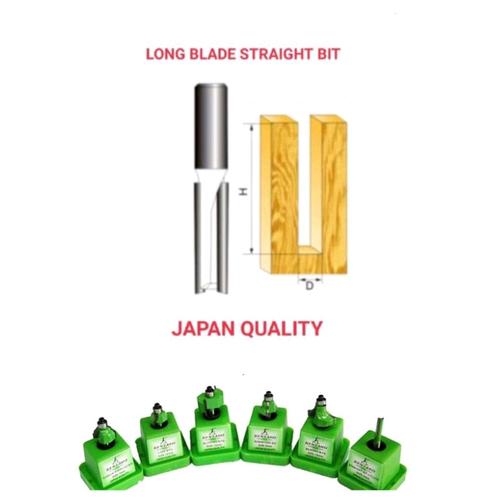 Jual Mata profile / router type Long blade straight bit as 6mm kentaro ...