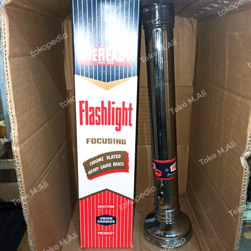 Jual Senter Kaleng Vintage Klasik Jadul Antik Legendaris EVEREADY No ...