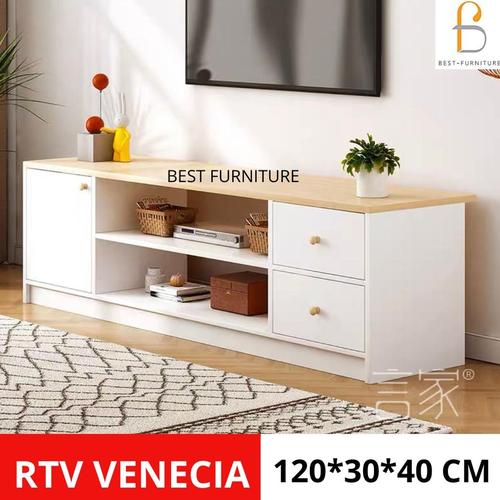Jual Joss Best Rtv Venecia 120 / Rtv Mini Rak Tv Buffet Tv Cabinet ...
