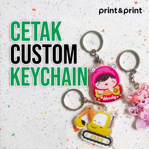 Jual Keychain Acrilic Custom | Gantungan Kunci Acrilic Souvenir - 4mm ...