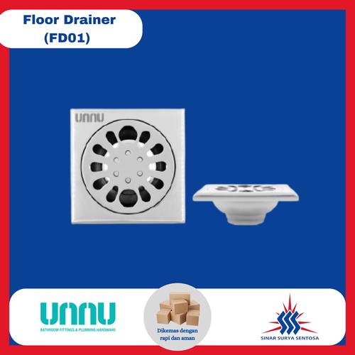 Jual Floor Drain Unnu FD01 (saringan got, saringan lantai, avur lantai ...