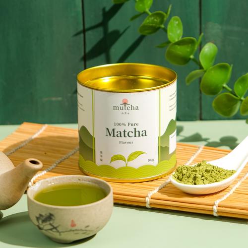 Jual Pure Matcha Powder - 100% Bubuk Matcha Asli Premium - Kaleng, 100 ...