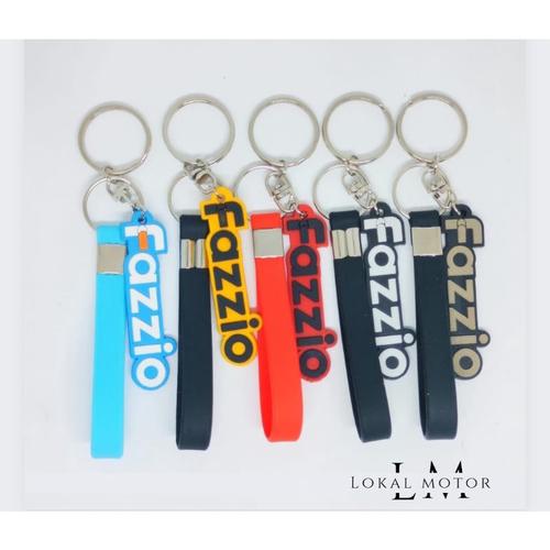 Jual rubber keychain gantungan kunci motor yamaha fazzio - Putih - Kota ...