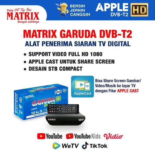 Jual Set Top Box Matrix Garuda DVB T2 Receiver Siaran TV Digital HD ...