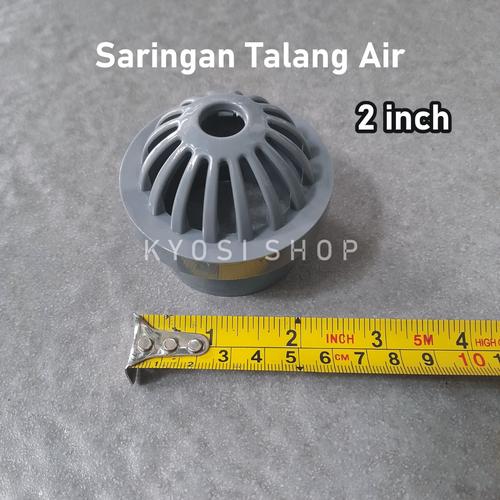 Jual Roof Drain SOLIGEN 3 Inch 4 Inch PVC Saringan Pembuangan Talang ...