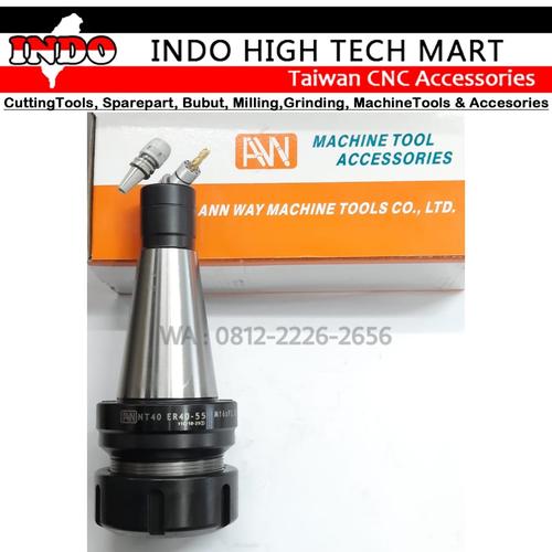 Jual ARBOR MILLING TYPE NT40-ER40-55 (M16x2.0P) MERK ANN WAY TAIWAN ...
