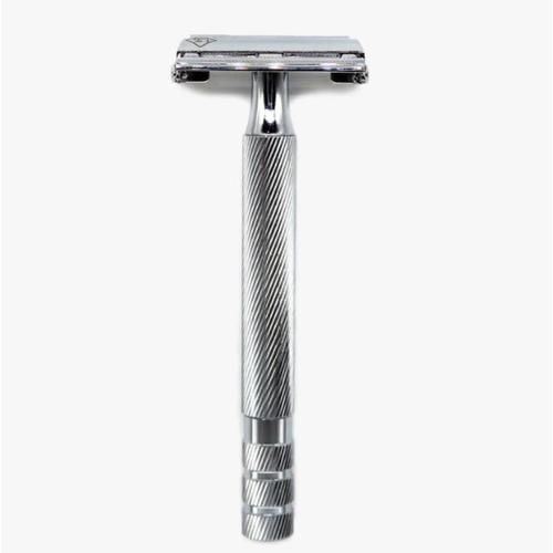 Jual Ubersuave Eco Razor Chrome SIlver Butterfly Open Double Edge Razor ...