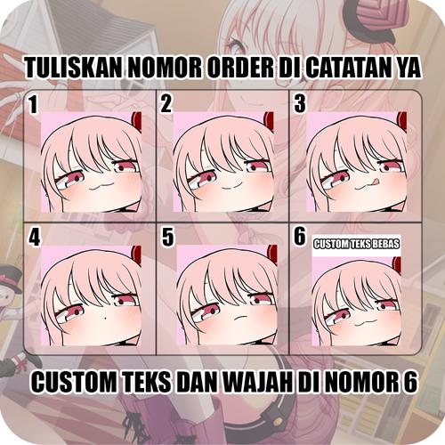 Jual Stiker Glossy Meme Mutsuki, Mizuki Project Sekai, Sticker HP Lucu ...