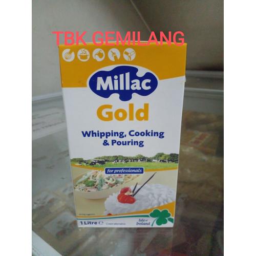 Jual Millac Gold / Roselle Supreme whipping cooking cream 1 litre ...