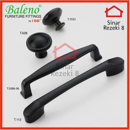 Jual Handle BLACK Tarikan Laci Hitam Minimalis Modern Bulat Gagang Knob ...