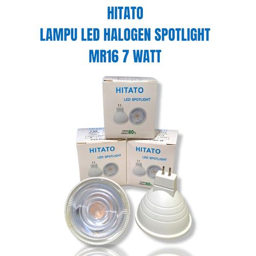 Jual HITATO LED SPOTLIGHT MR16 220V COB LAMPU SOROT PAR 7W 7 WATT ...